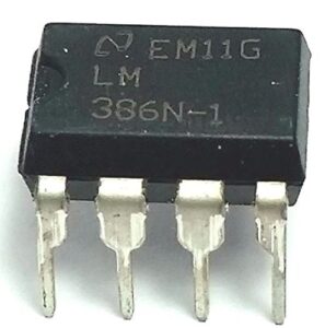 national semiconductor lm386n-1 lm386 wide input voltage low power audio amplifier with internal gain dip-8 (pack of 20)