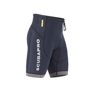 scubapro men's everflex 1.5 shorts, black, x-large