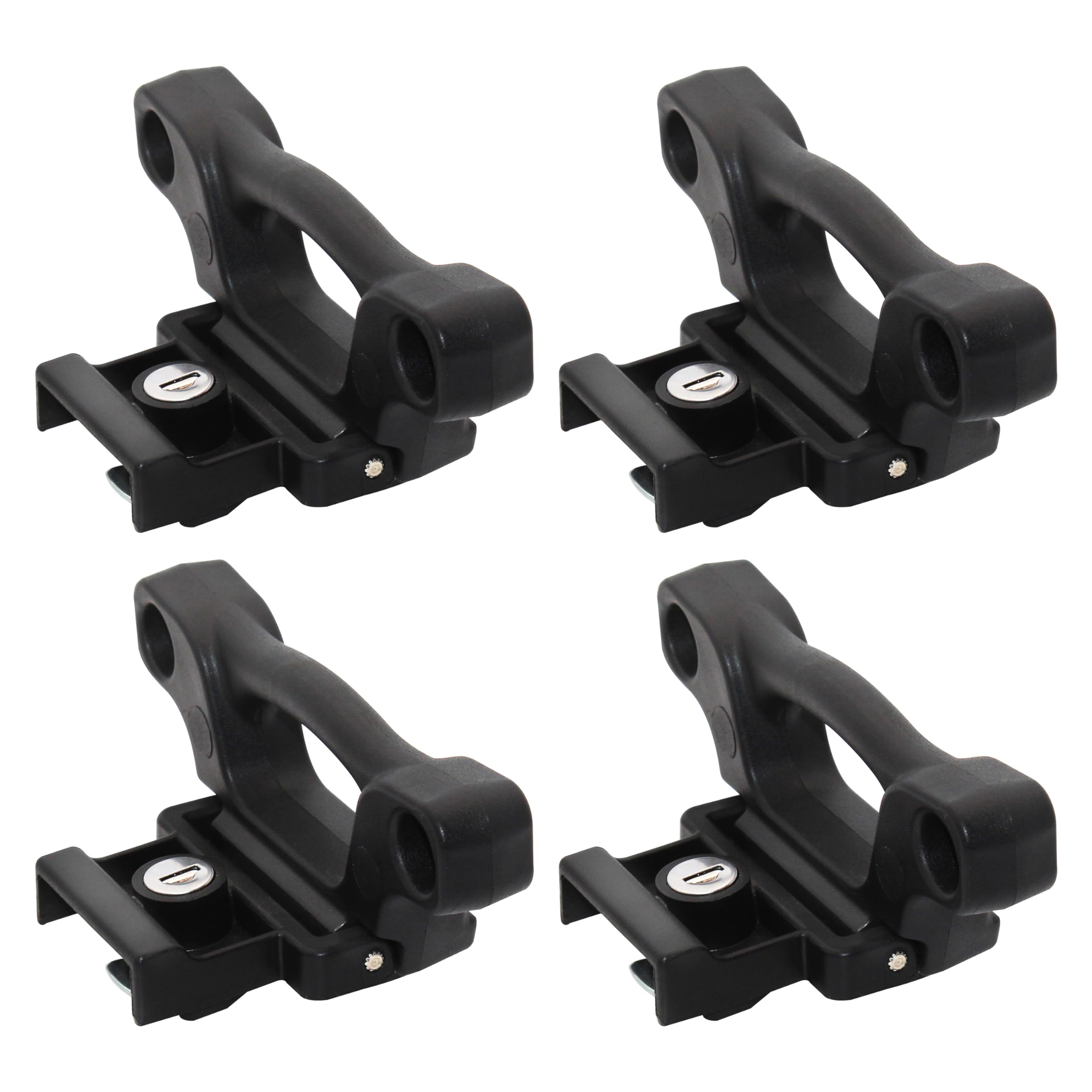 4 Pack F150 Tie Down Anchors F250 F350 2015 2016 2017 2018 Bed Tie Downs, Replaces for Ford FL3Z-99000A64-B Bed Cleats Box Link Kit