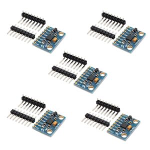 ximimark 5pcs gy-521 mpu-6050 module 3 axis accelerometer 6 dof gyroscope sensor module 16 bit ad converter data output iic 3-5v for arduino