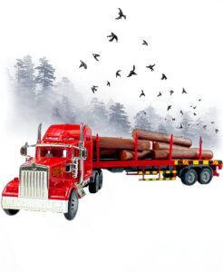 big daddy big rig heavy duty tractor trailer transport series lumber truck tractor trailer