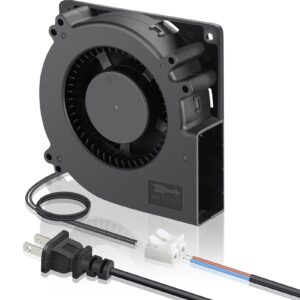 gdstime blower fan dual ball bearing 120mm x 120mm x 32mm (4.72x4.72x1.26 inch) 110v 115v 120v 220v 240v