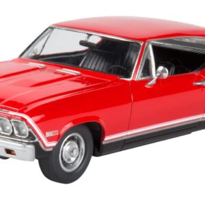 Revell 85-4445 '68 Chevy Chevelle SS 396 Model Car Kit 1:25 Scale, Skill Level 5 Plastic Model Building Kit, Red, Small, 126-Piece