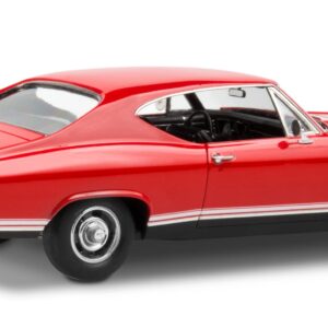 Revell 85-4445 '68 Chevy Chevelle SS 396 Model Car Kit 1:25 Scale, Skill Level 5 Plastic Model Building Kit, Red, Small, 126-Piece