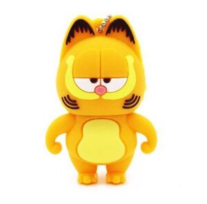 2.0 garfield orange cat 16gb usb external hard drive flash thumb drive storage device cute novelty memory stick u disk cartoon