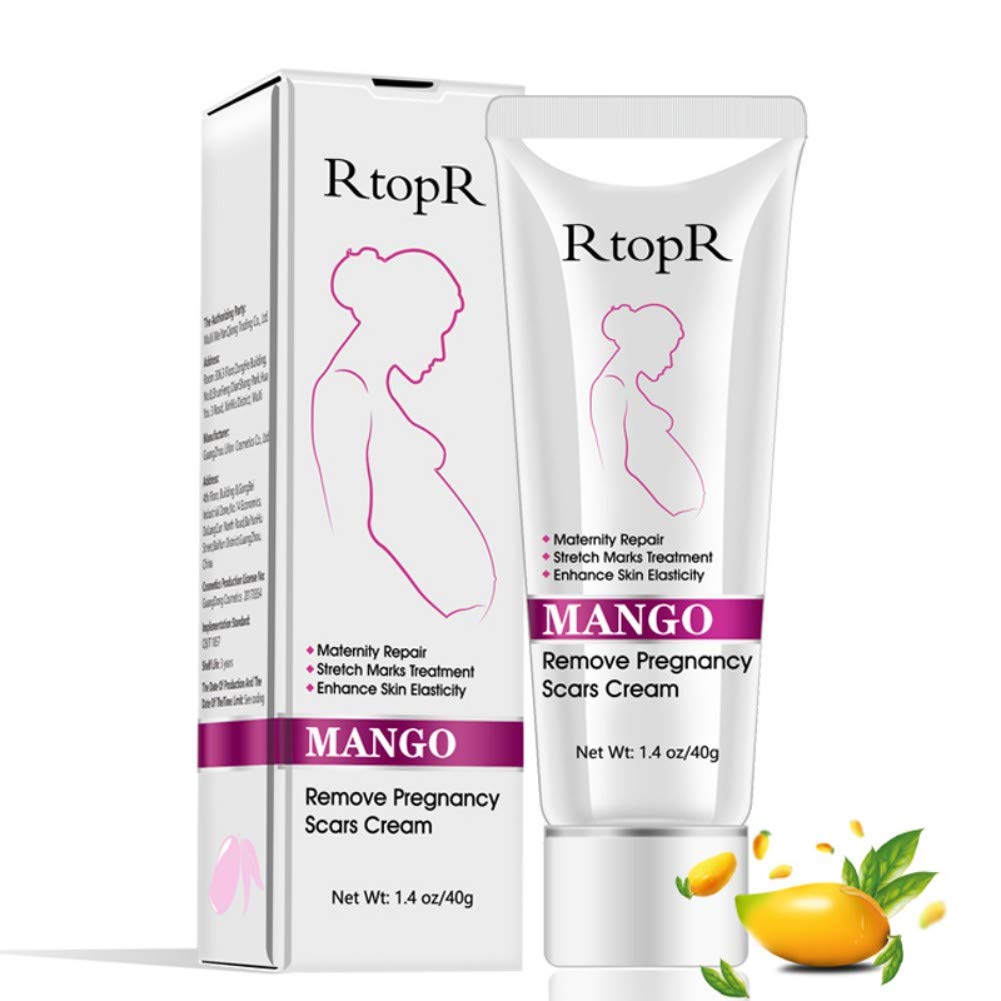 Scars Removal Cream, Mango Remove Pregnancy Scars Cream Stretches Marks Treatment Maternity Repair Firming Skin