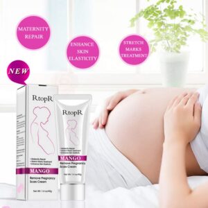 Scars Removal Cream, Mango Remove Pregnancy Scars Cream Stretches Marks Treatment Maternity Repair Firming Skin