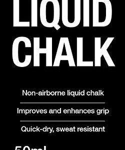 SPRI Liquid Chalk 50ml Bottle - Works as Gym Chalk, Lifting Chalk, Rock Climbing Chalk, Weightlifting Chalk - Dries Instantly, Use Alone or with Powdered Chalk Ball or Bag