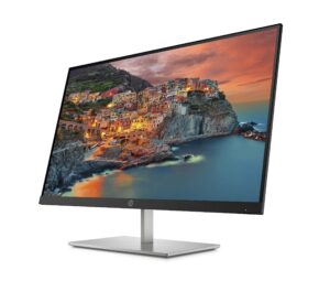 hp pavilion 27 quantum dot display, vesa certified hdr, quantum dot resolution, dci-p3 technology, ultra-thin design (5dq99aa)