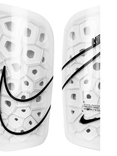 Nike Mercurial Lite Shin Guards White/Black/White MD