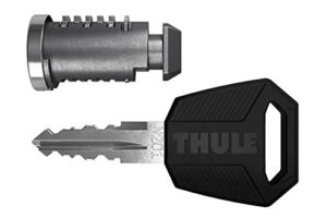 thule one-key system 2 pack, silver/black