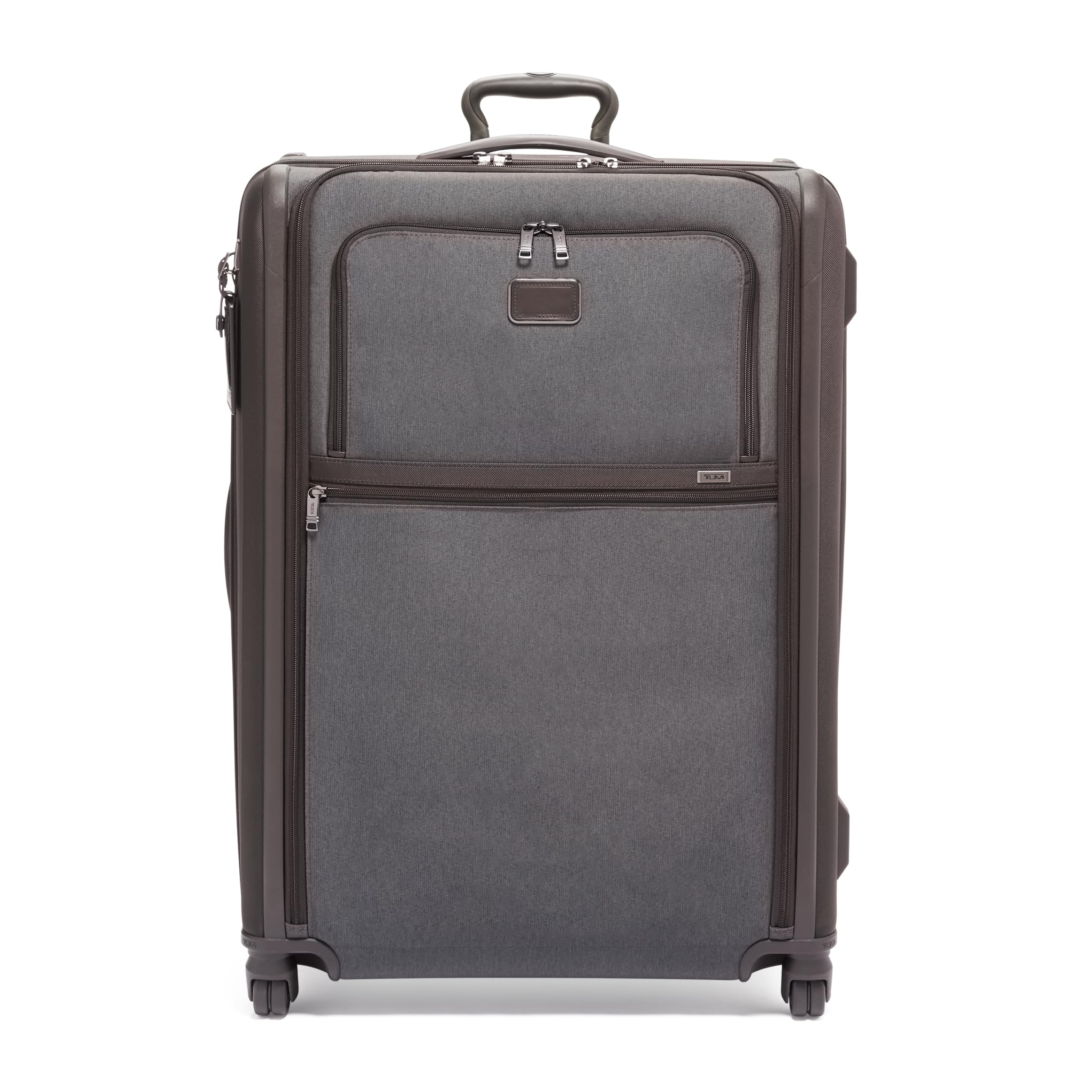 TUMI - Alpha Extended Trip Expandable 4-Wheeled Packing Case Suitcase - Great for Extended Travel of Shared Packing - Rolling Luggage for Men and Women - Anthracite