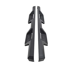 westin 56-14125 hdx drop nerf step bars fits 2019-2023 silverado sierra 1500 double cab (excl. 2019 silverado ld, sierra 1500 limited) textured black 1 pair