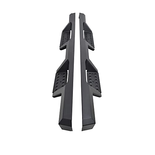 Westin 56-14125 HDX Drop Nerf Step Bars fits 2019-2023 Silverado Sierra 1500 Double Cab (Excl. 2019 Silverado LD, Sierra 1500 Limited) Textured Black 1 Pair