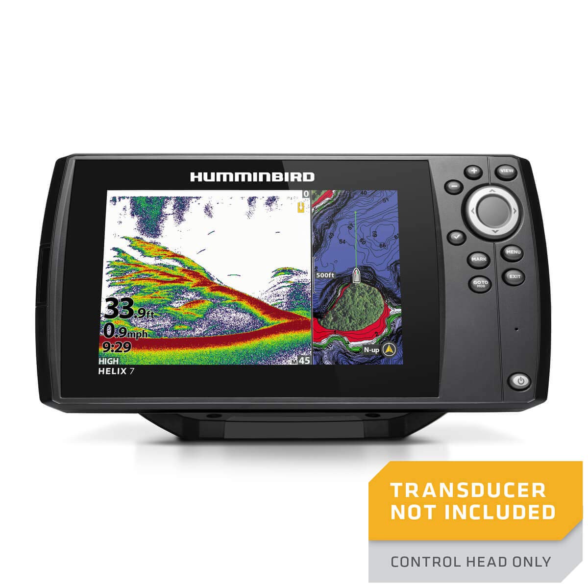 Humminbird 411070-1CHO Helix 7 Chirp MEGA DI GPS G3N CHO (Control Head Only) Fish Finder