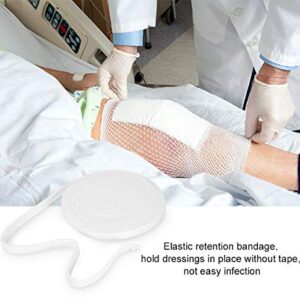 Salmue 10M Fix Net Tubular Bandage Elastic Net Dressing Breathable Tubular Gauze Stretch Bandage First-aid Dressing Wrap Retainer for Wrist Forearm Elbow Wound Dressing's Restraint (3#)