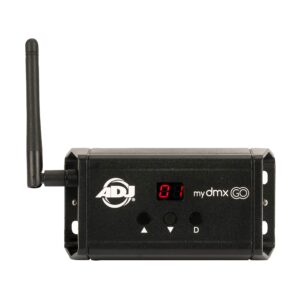 adj products mydmx go, app, wireless dmx lighting controller