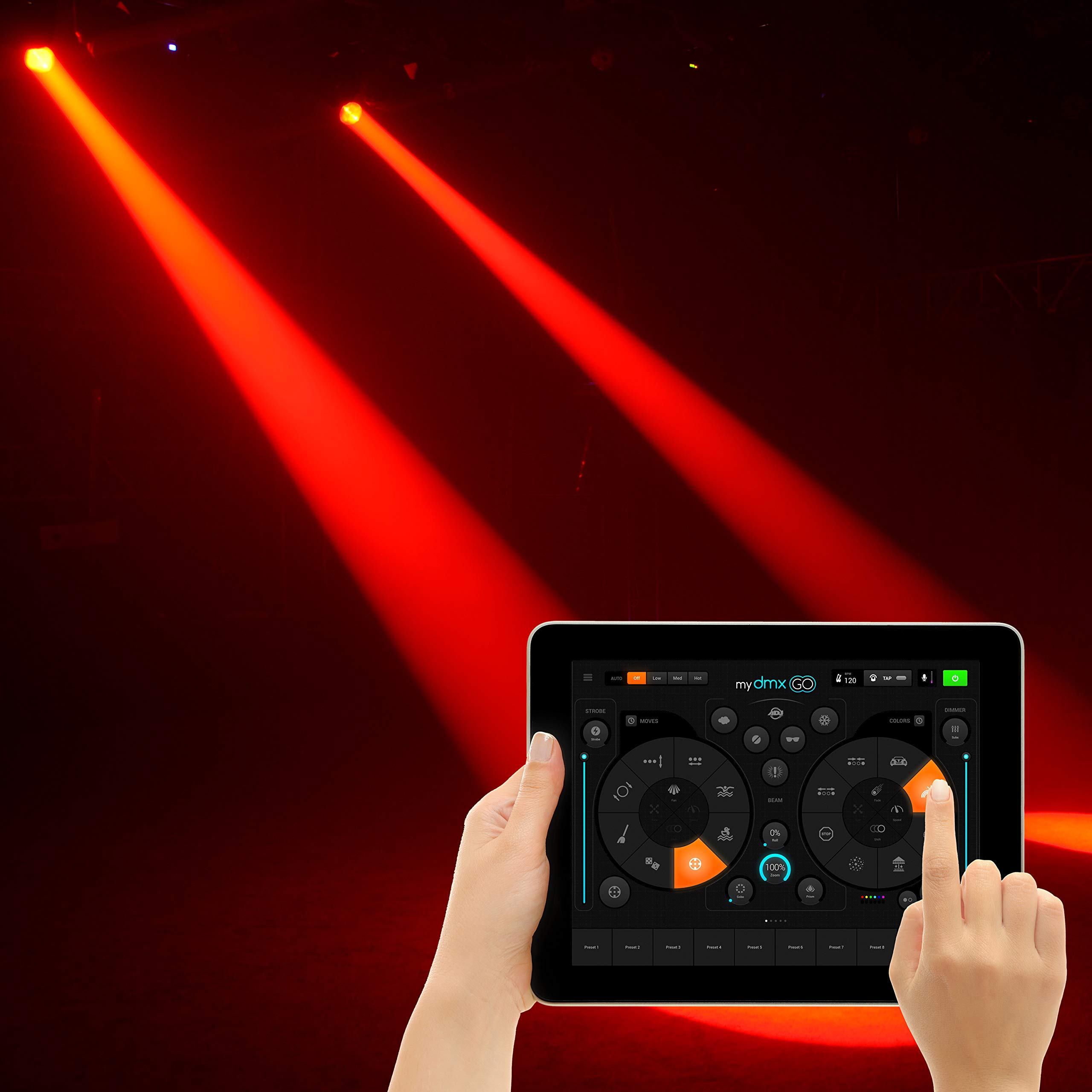 ADJ Products Mydmx Go, App, Wireless DMX Lighting Controller