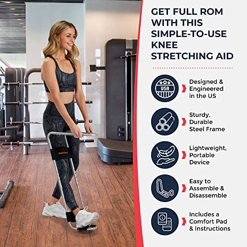 IdealKnee One Pad - Advanced Knee Extension & Pain Relief Device - Endorsed by PTs & Surgeons - Ideal for ACL, MCL Recovery, Athletes, Therapy & Rehab