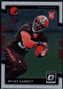 football nfl 2017 donruss optic #106 myles garrett rookie browns