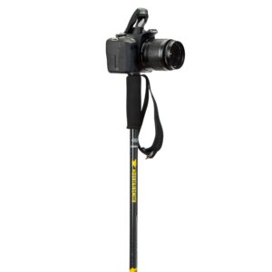 mountainsmith trekker fx lite trekking poles -single, carbon