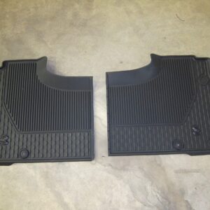 2019 Dodge Ram DT Crew Cab Black All Weather Slush Mats Floor Liner Mopar OEM