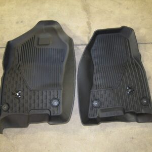 2019 Dodge Ram DT Crew Cab Black All Weather Slush Mats Floor Liner Mopar OEM