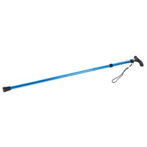 Dilwe Walking Stick, Telescopic Anti-Skid Trekking Pole Collapsible Hiking Poles Folding Walking Cane for Outdoor Camping Hiking Mountain Camping Mountain Climbing Tools(Blue£©