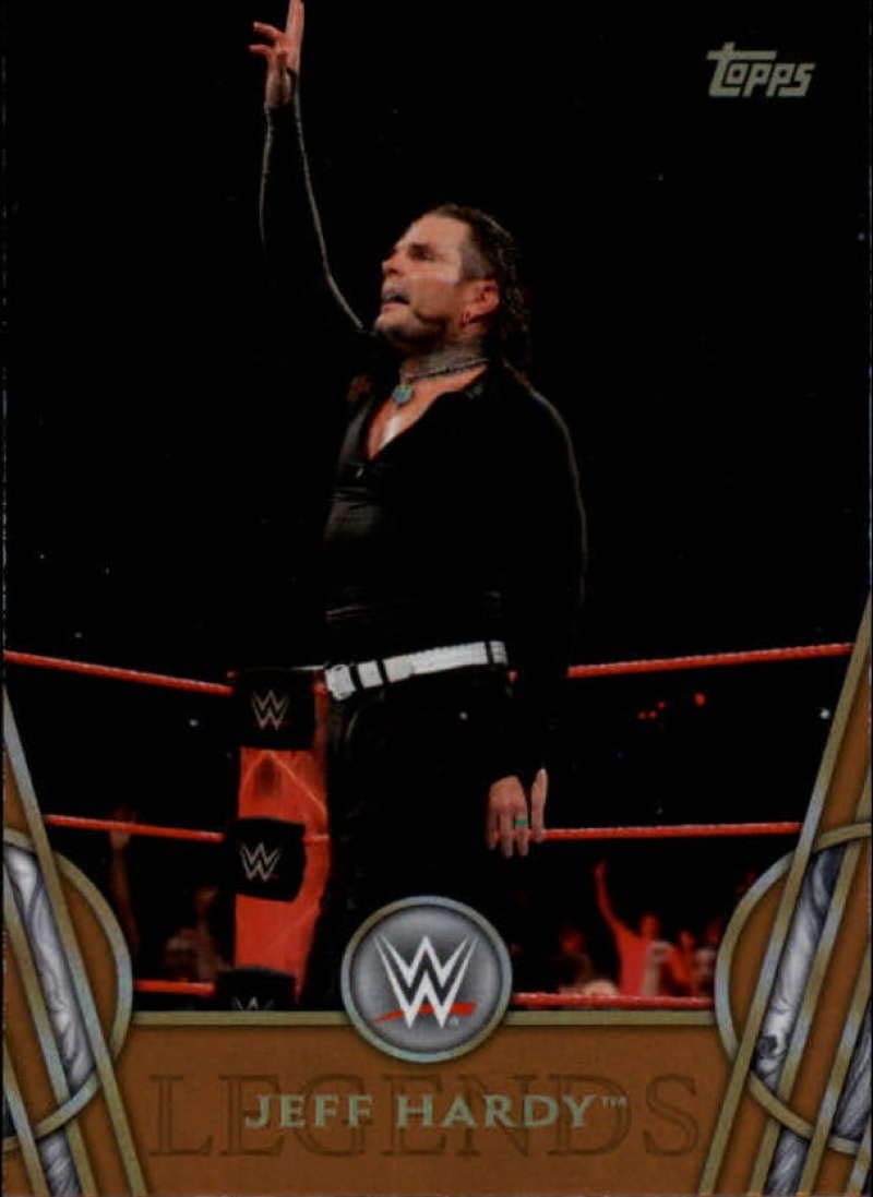 2018 Topps Legends of WWE Bronze #61 Jeff Hardy Wrestling Trading Card