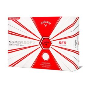 Callaway Golf Supersoft Golf Balls (Matte Red), Prior Generation