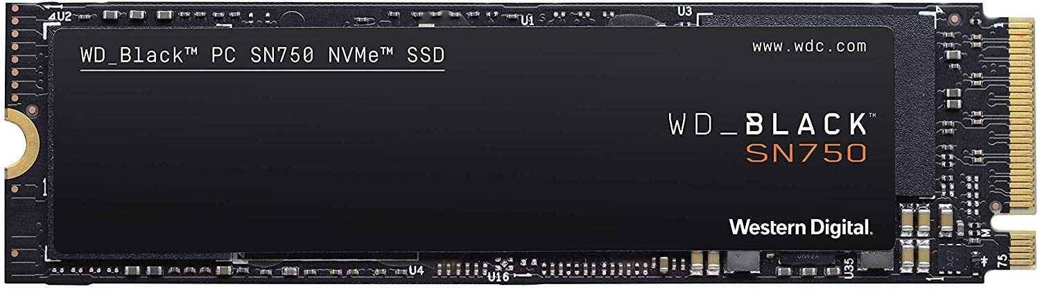 Western Digital 1TB SN750 NVMe Internal Gaming SSD Solid State Drive - Gen3 PCIe, M.2 2280, 3D NAND, Up to 3,470 MB/s - WDS100T3X0C