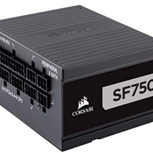 Corsair SF Series, SF750, 750 Watt, SFX, 80+ Platinum Certified, Fully Modular Power Supply (CP-9020186-NA)