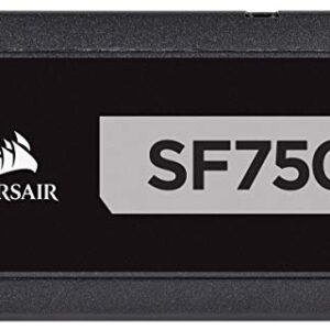 Corsair SF Series, SF750, 750 Watt, SFX, 80+ Platinum Certified, Fully Modular Power Supply (CP-9020186-NA)