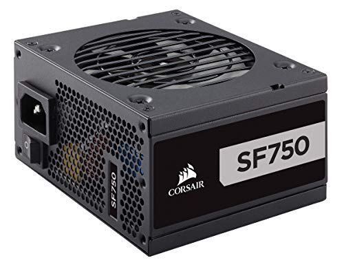 Corsair SF Series, SF750, 750 Watt, SFX, 80+ Platinum Certified, Fully Modular Power Supply (CP-9020186-NA)