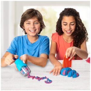 Kinetic Sand, Sandisfying Set with 2lbs of Sand and 10 Tools, Play Sand Sensory Toys for Kids Ages 3 and up