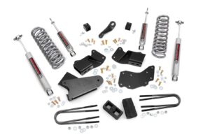 rough country 4" lift kit w/n3 shocks for 1983-1997 ford ranger 4wd - 43030