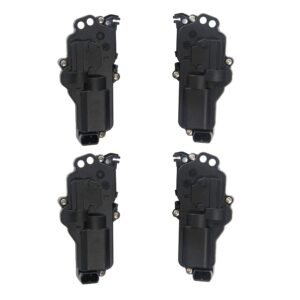 power door lock actuators kit set of 4 | replacement for ford f150 f250 f350 f450 excursion expedition mustang & more | replaces# 6l3z25218a43aa, 6l3z25218a42aa