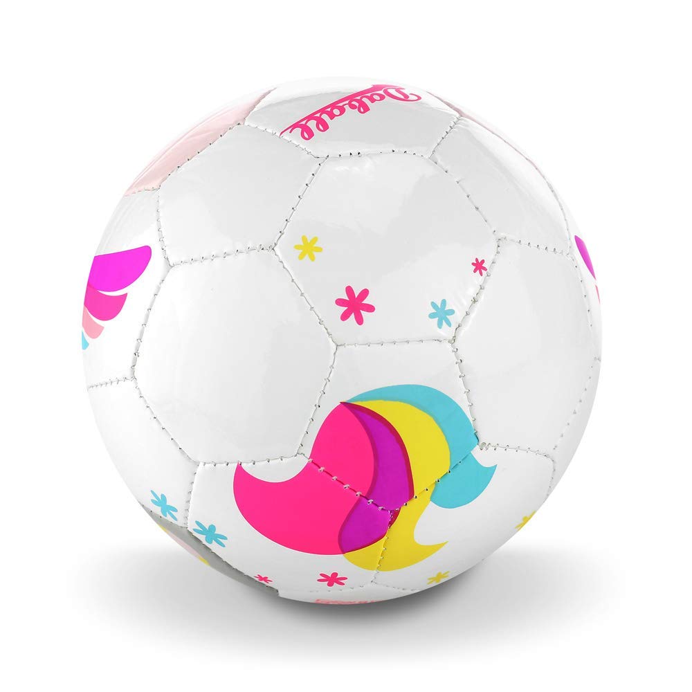 Daball Kid and Toddler Soccera Ball - Size 1, Pump and Gift Box Included (Sunshine, The Unicorn)