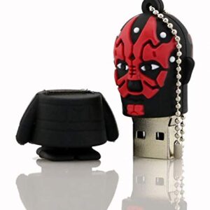 2.0 Darth Maul Star Wars 16GB USB External Hard Drive Flash Thumb Drive Storage Device Cute Novelty Memory Stick U Disk Cartoon