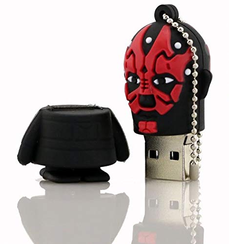 2.0 Darth Maul Star Wars 16GB USB External Hard Drive Flash Thumb Drive Storage Device Cute Novelty Memory Stick U Disk Cartoon