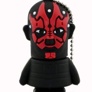 2.0 Darth Maul Star Wars 16GB USB External Hard Drive Flash Thumb Drive Storage Device Cute Novelty Memory Stick U Disk Cartoon