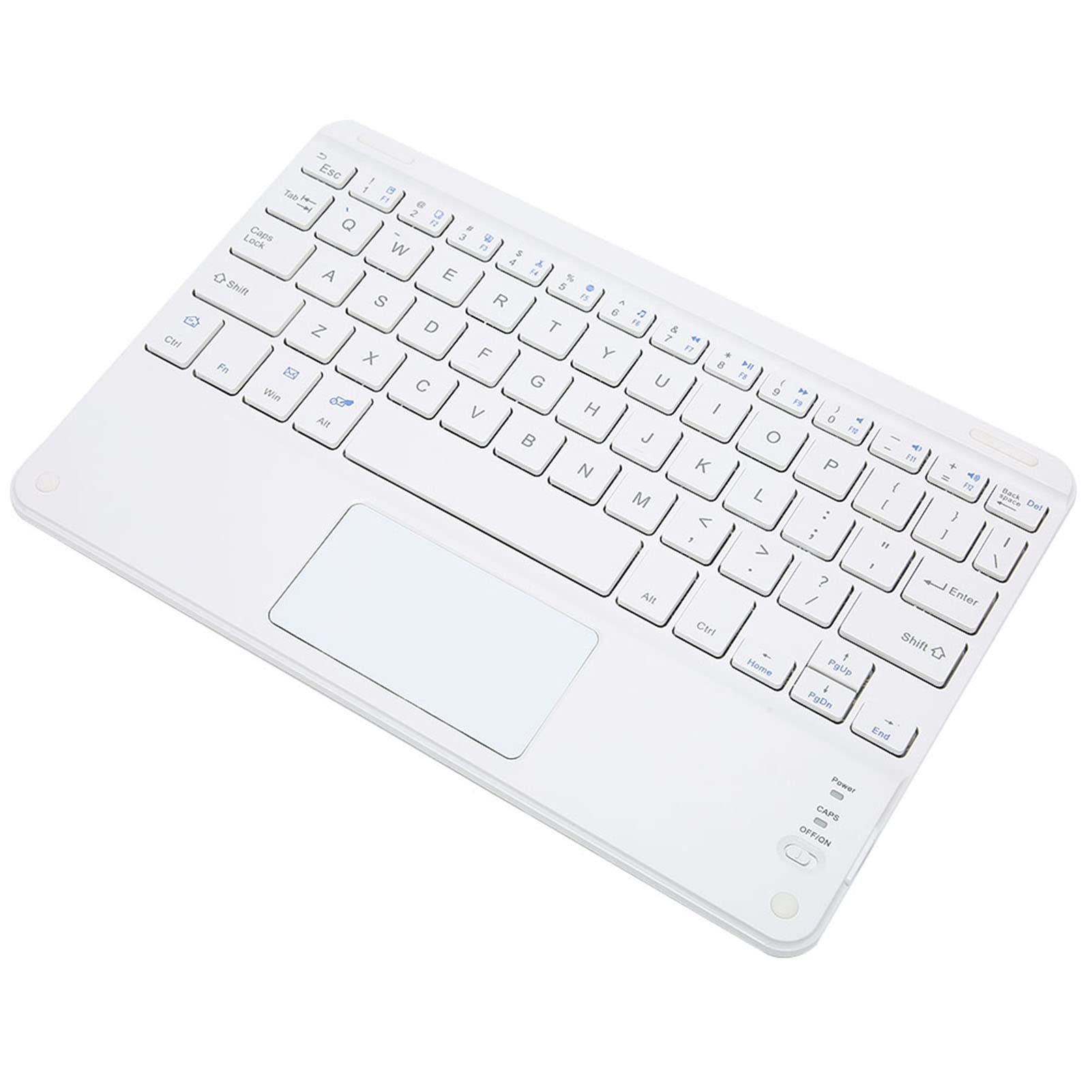 ASHATA Bluetooth Touchpad Keyboard,Portable Wireless Keyboard with Touchpad,9in Scissors Feet Design Ultra Slim Bluetooth Keyboard for Android/iOS/Windows