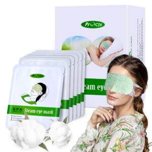 16 packs steam eye mask, hot auto heated eye masks relaxing gifts for women soothing eye fatigue, warm eye compress sleep mask for dry eyes, disposable eye mask for travel essentials fathers day gift