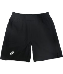 asics m wrestling premium short, team black, x-small