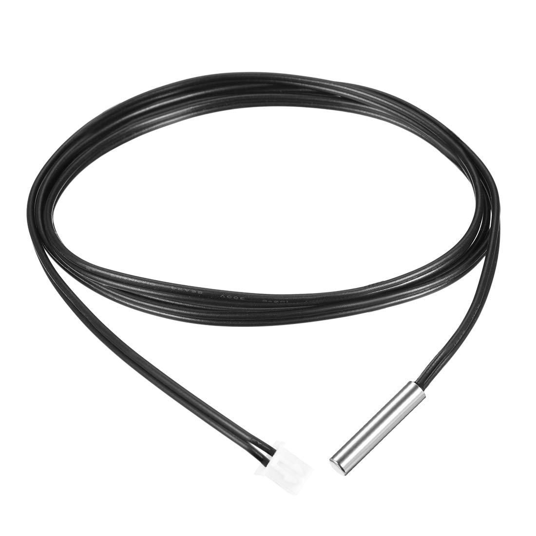 uxcell 20K NTC Thermistor Probe 19.7 Inch Stainless Steel Sensitive Temperature Temp Sensor for Air Conditioner