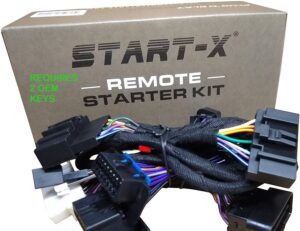 start-x remote starter kit for ford f-150 11-14 || f-250 11-16 || f-350 11-16 || f-450 11-16 || f-550 11-16 || edge 11-14 || expedition 15–17 || explorer || completely plug n play, no wire splicing.