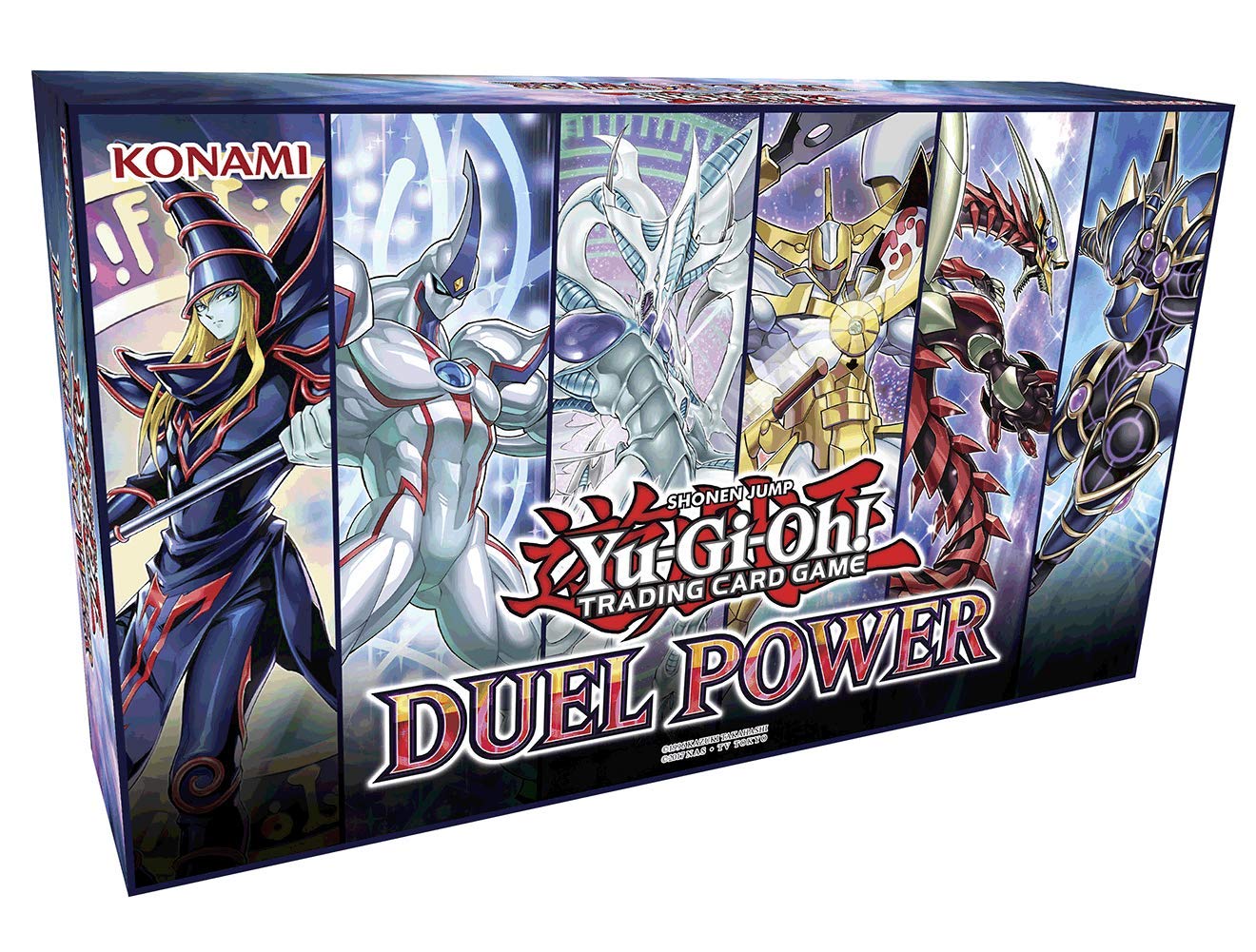 Yu-Gi-Oh! Trading Cards TCG: Duel Power Box- 6 Rare Cards & Booster Pack, Multicolor