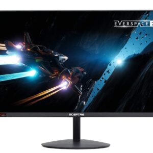 Sceptre 24" 75Hz Full HD 1080P LED Monitor HDMI VGA Build In Speakers, Brushed Black 2019 (E248W-19203RS)