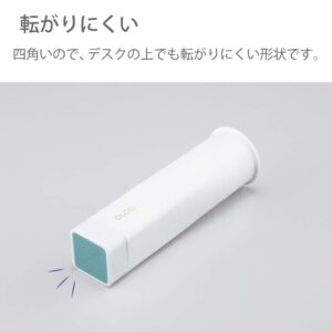 Kokuyo Gloo Square Glue Stick, Color Disappearable, Medium Size, Pack of 3, Japan Import (TA-G312-3P)