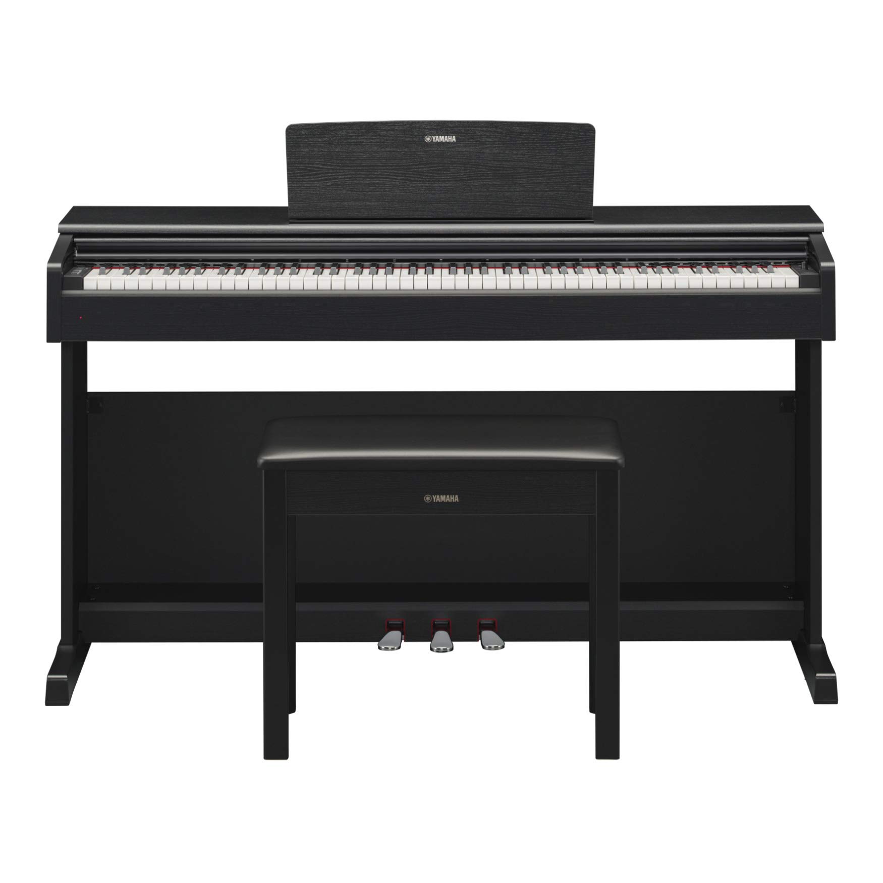 Yamaha YDP144B Arius Series Digital Console Piano with Bench, Black